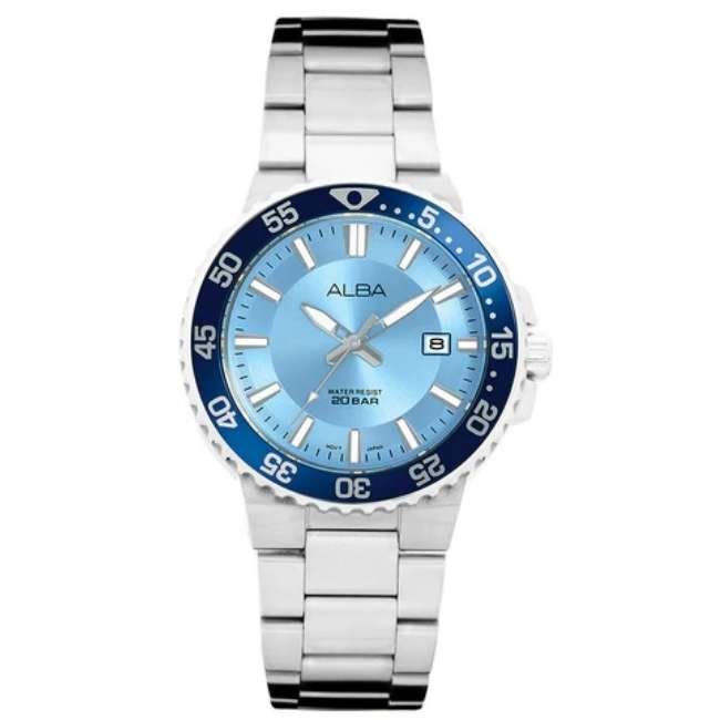 Alba 44 mm Quartz Blue Watch AS9S83X1 - TGTLuxe