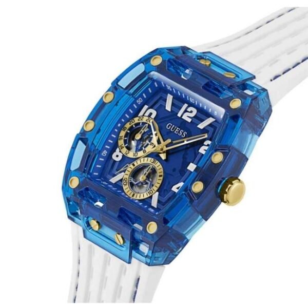 Guess Men Phoenix Blue Dial Chronograph Watch-GW0499G6 | TGTLuxe