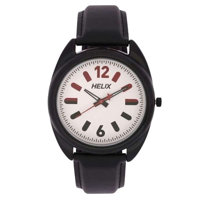 Helix Men White Dial Quartz Watch -TW038HG03 - TGTLuxe