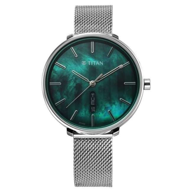 Titan Neo Women Mother Of Pearl Dial Quartz Watch - 2763SM01 Price in ...