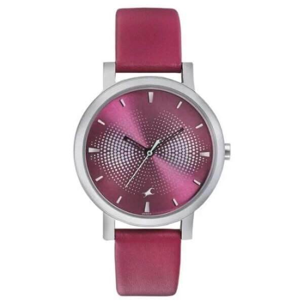 Fastrack Women Sunburn Pink Dial Quartz Watch- 6213SL03 | TGTLuxe